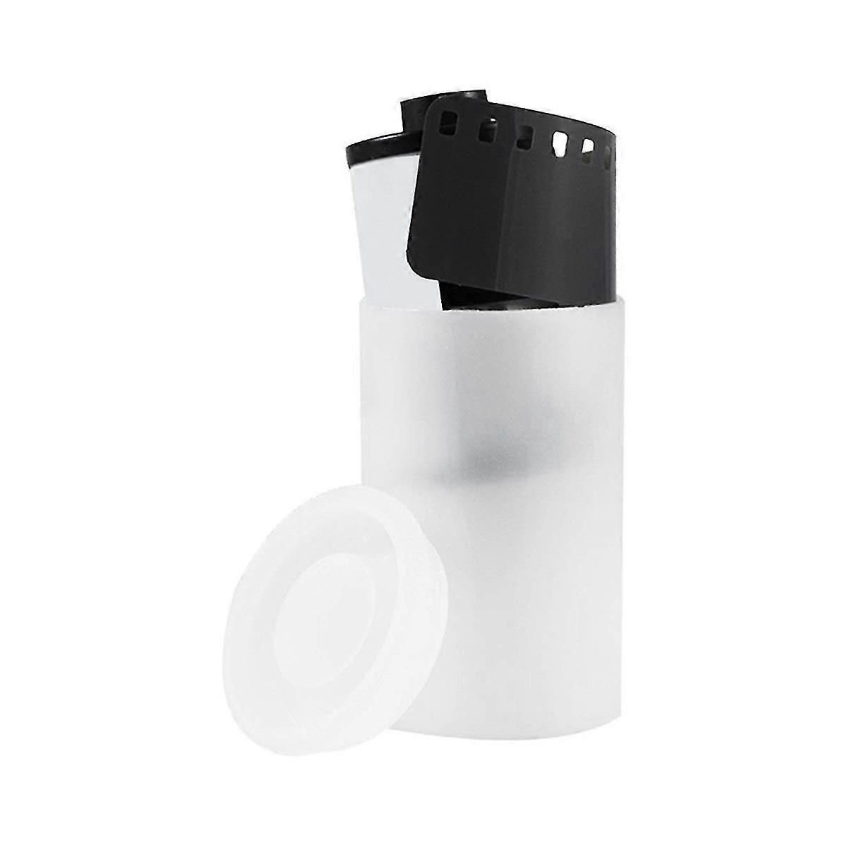 100pcs Plastic Empty Film Canister Camera Reel Container Storage Case ...