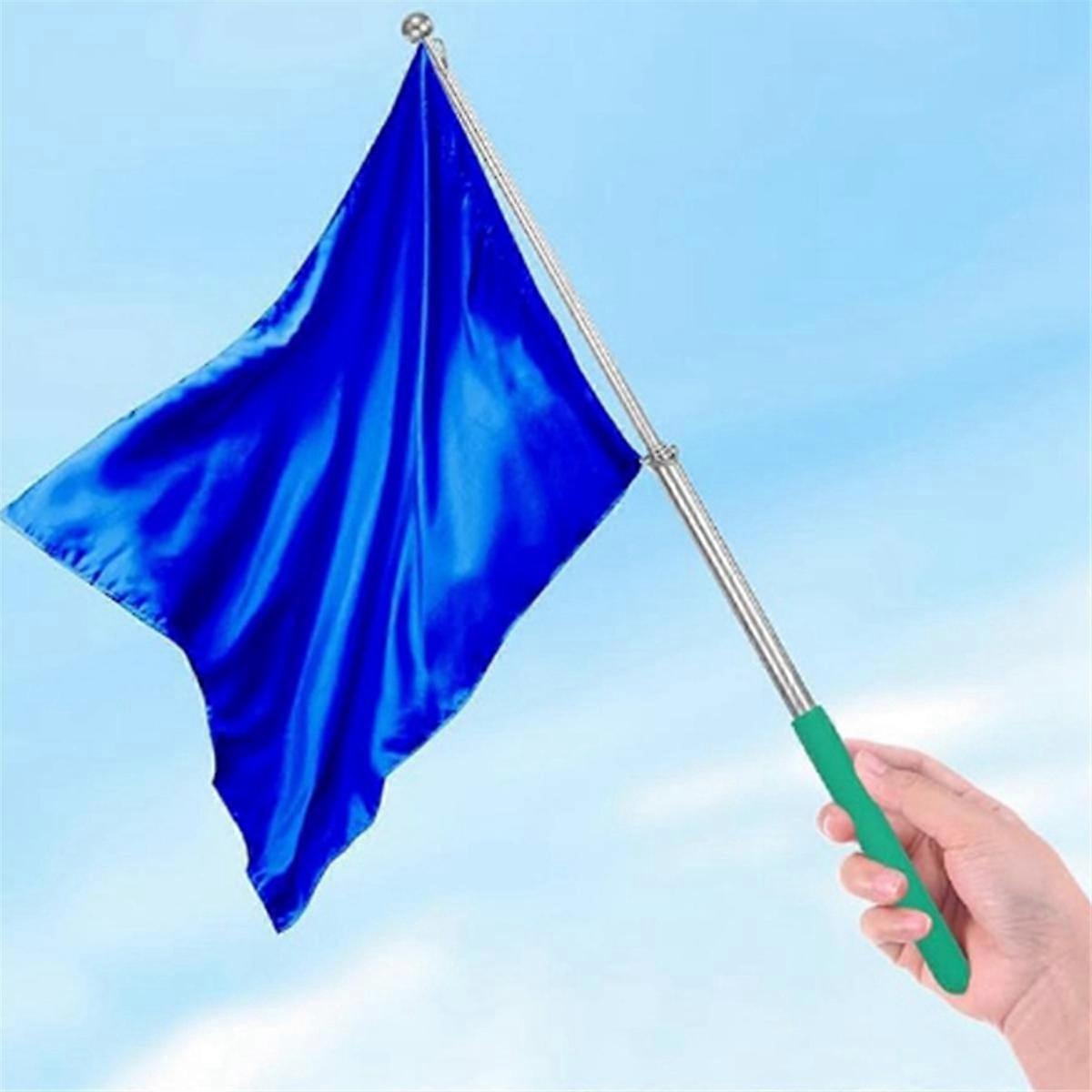 Telescopic Handheld Flagpoles, Stainless Steel Extendable Portable ...