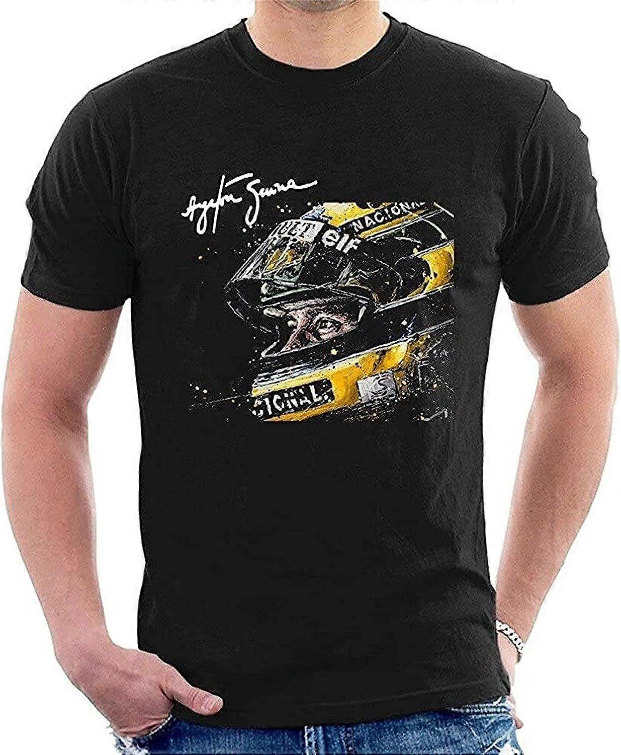 Ayrton Senna Tribute T Shirt Helmet T shirt Men's T shirts Unisex Sizes S-3XL Men's T-Shirt ...