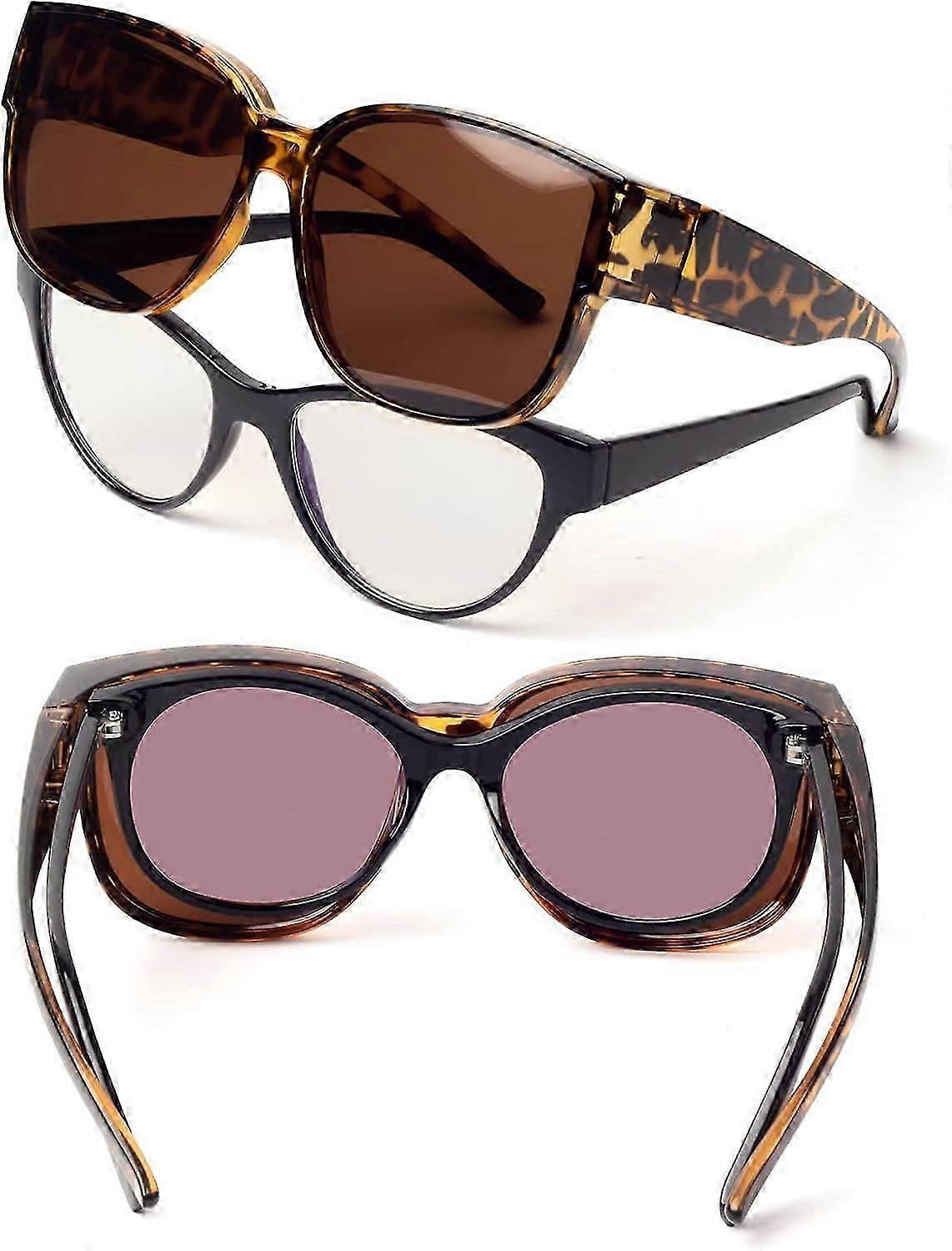 Polarized Sunglasses Fit Over Glasses, Sunglasses for Women to Go Over ...