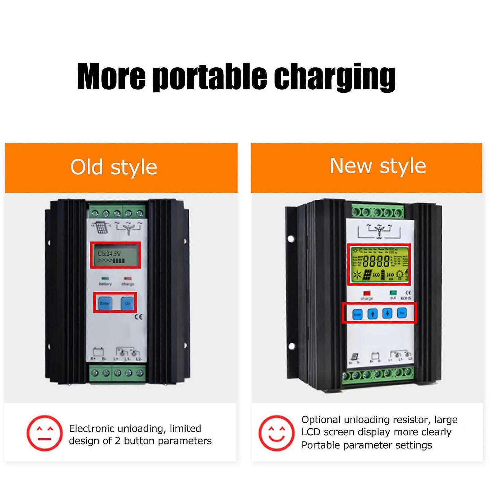 Wind Solar Hybrid Controller Digital Intelligent Control Wind Solar ...
