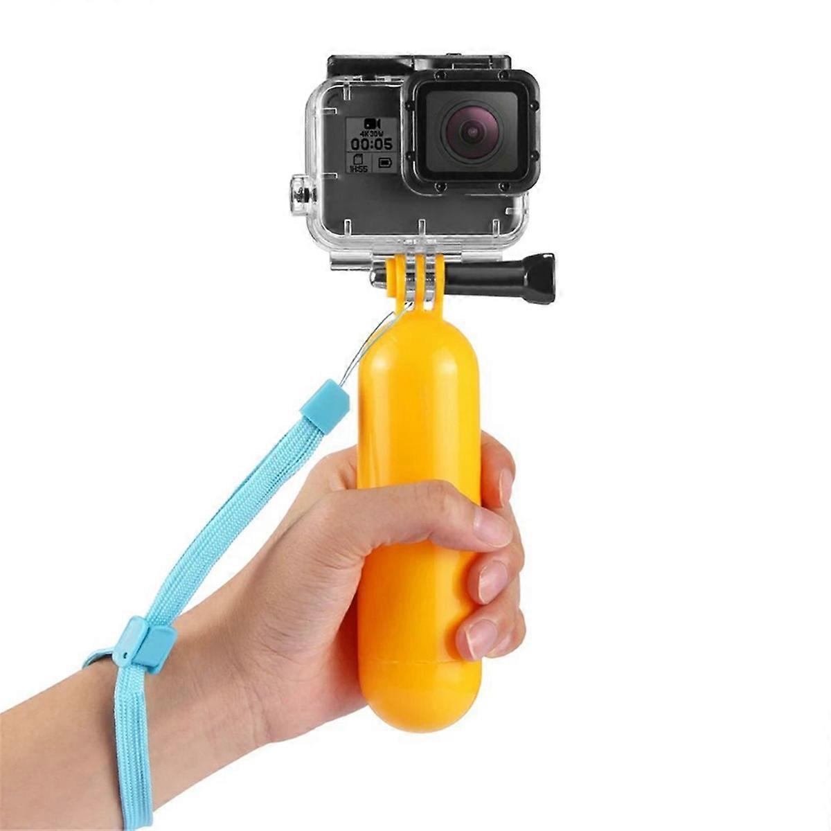 Floating Handle Bobber Hand Grip with Strap for GoPro Hero12 Black 11 10 9 8 7 Insta360 and ...
