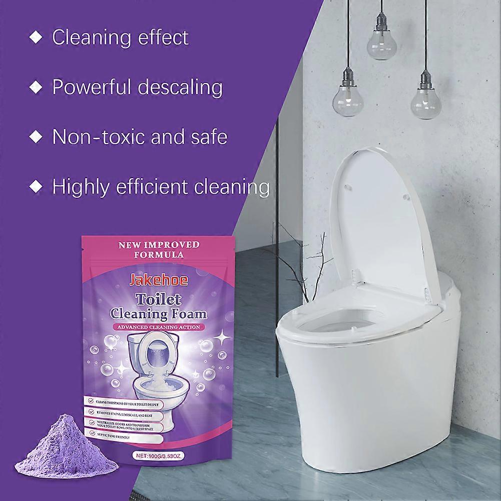 Toilet Cleaner, New Toilet Cleaning Powder - Powerful Stain Remover ...