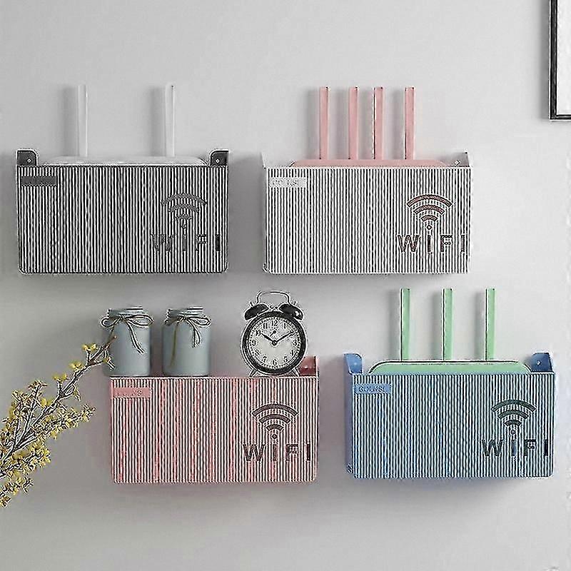 Plastic Wall Mount Organizer for Router and WiFi Devices - Cable ...