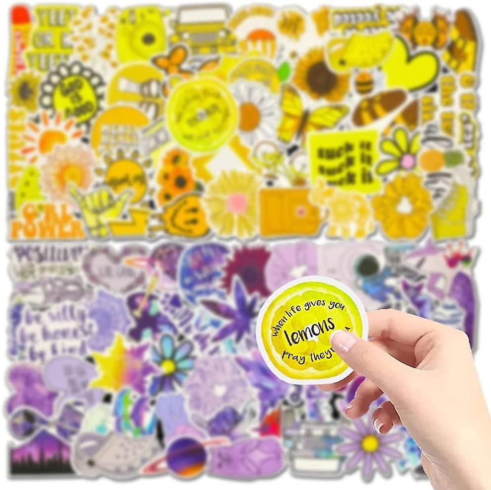 Cute Vsco Aesthetic Stickers [100PCS]-Vinyl Aesthetic Cute Waterproof ...