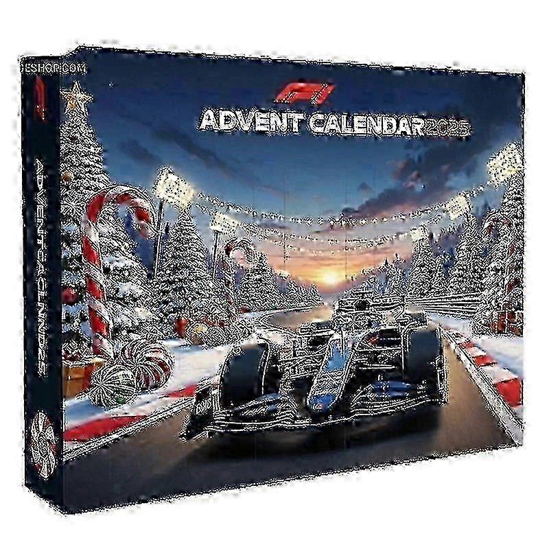F1 Racing Advent Countdown Holiday Calendar Blind Box Christmas Tree ...