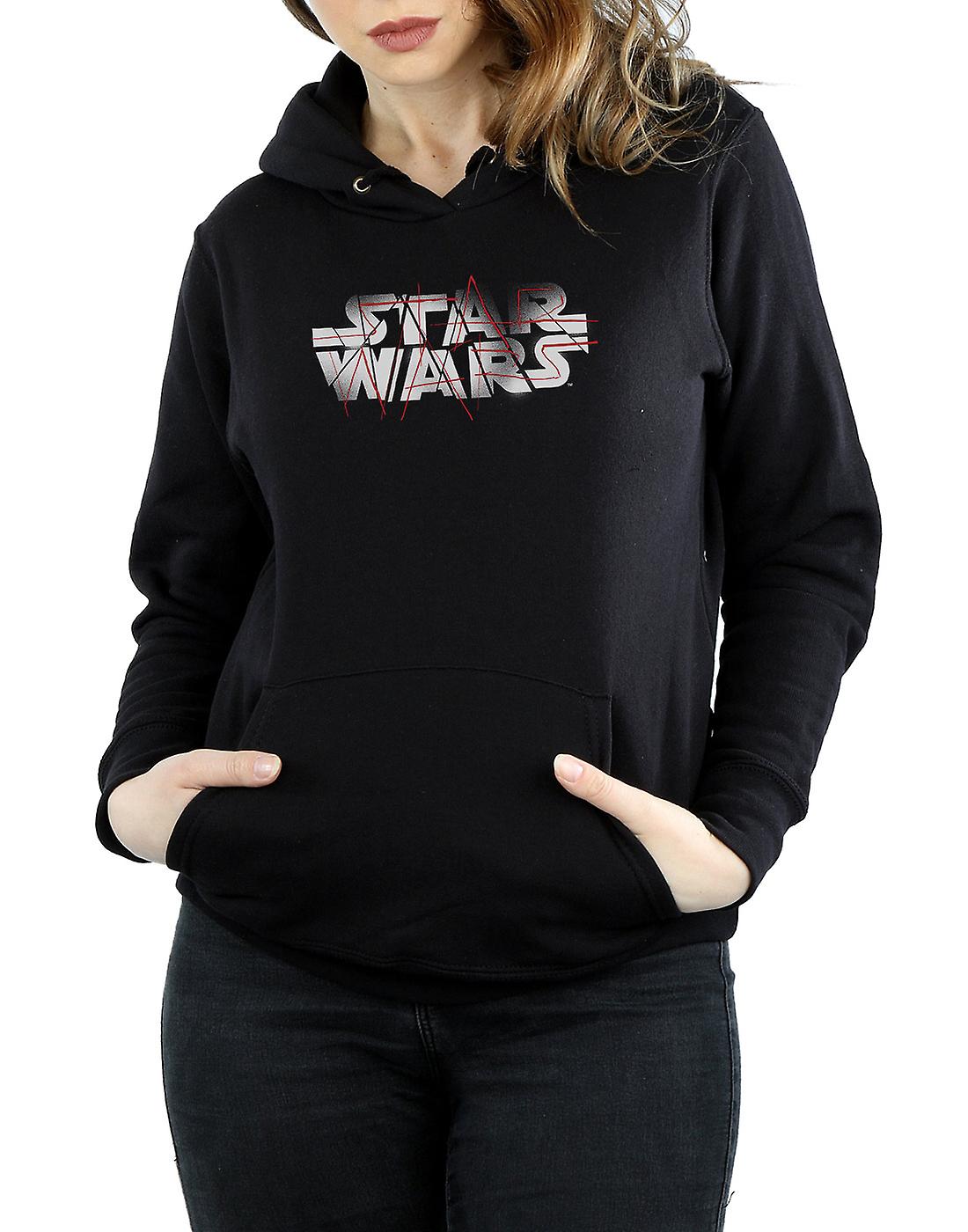 Star Wars Women's The Last Jedi Spray Logo Hoodie | Fruugo US
