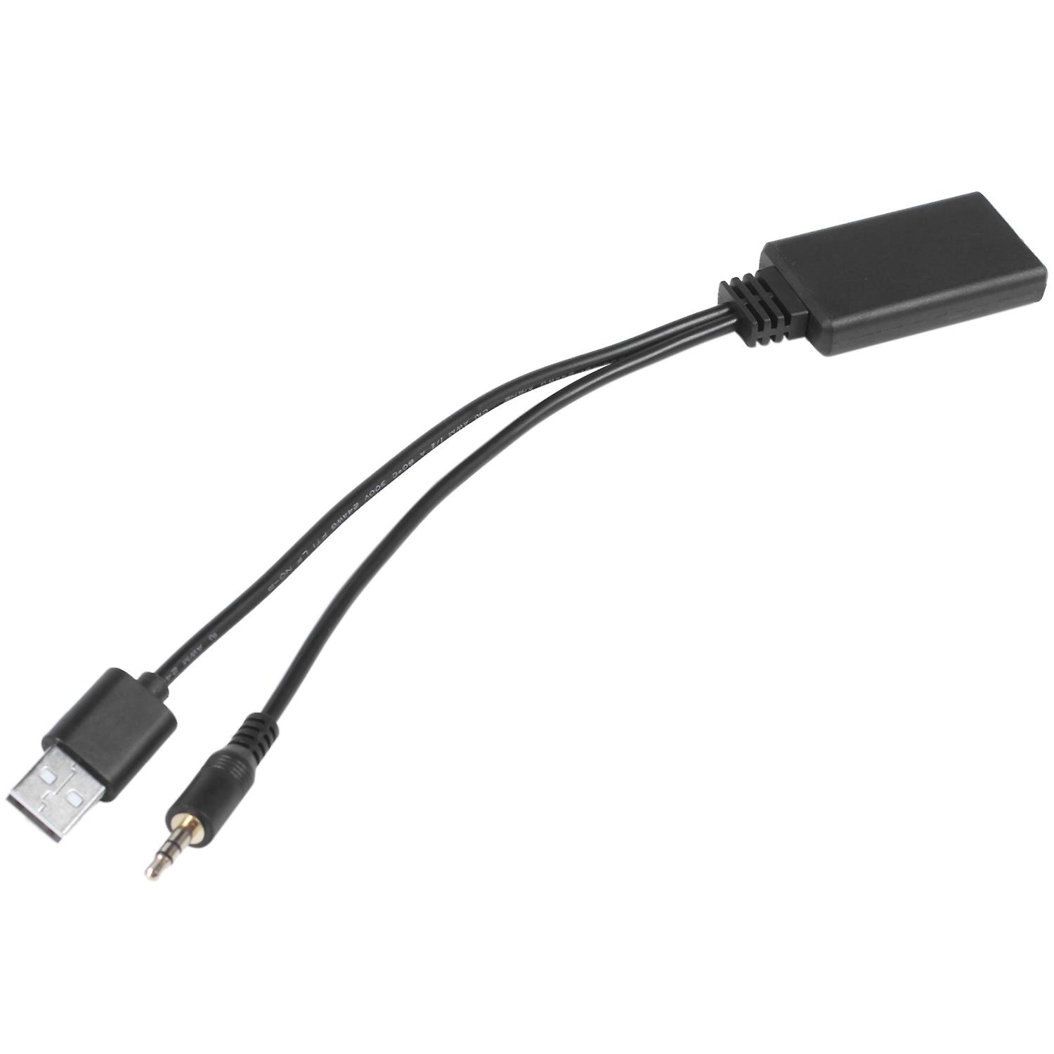 Car Wireless Bluetooth Module Music Adapter Auxiliary Receiver Aux ...