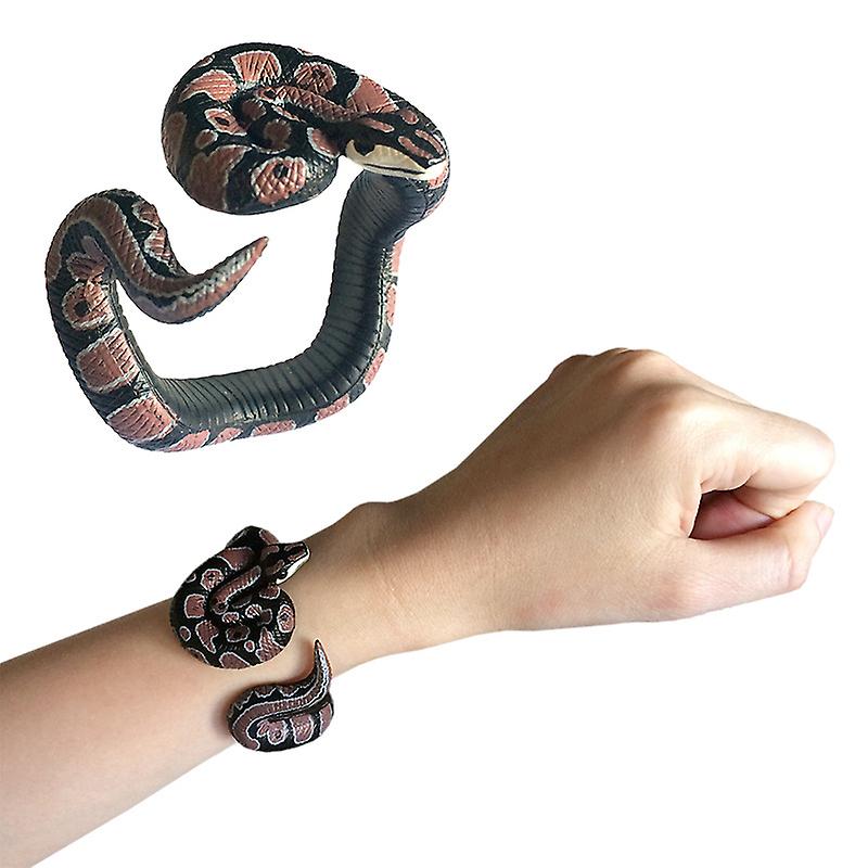 Simulation Snake Bracelet Flexible PVC Snake Model Prank Toy Party ...