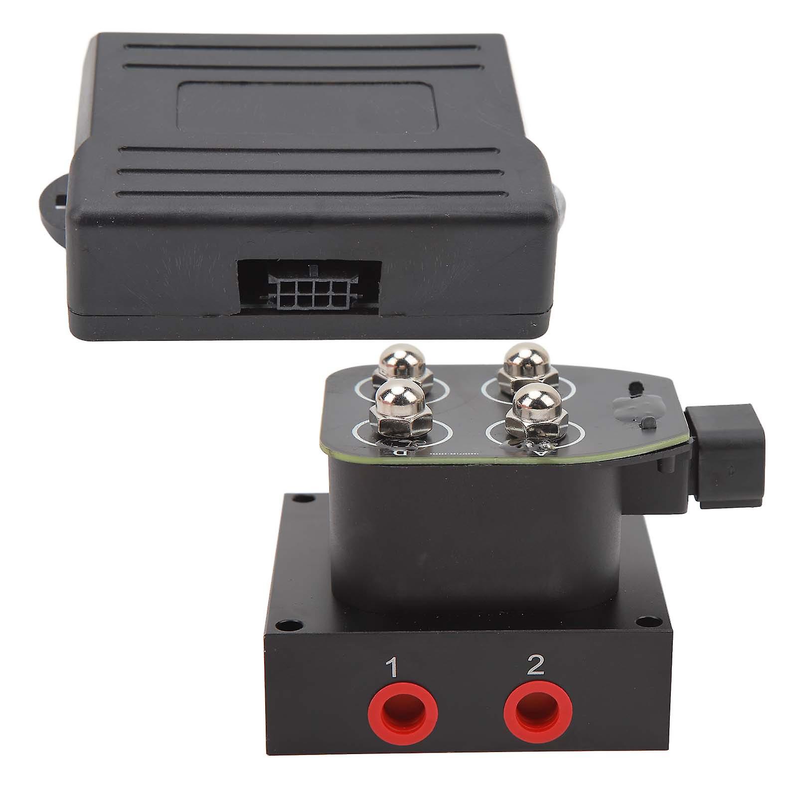 200PSI 12V Auto Manifold Solenoid Valve Air Ride Corner Block ...