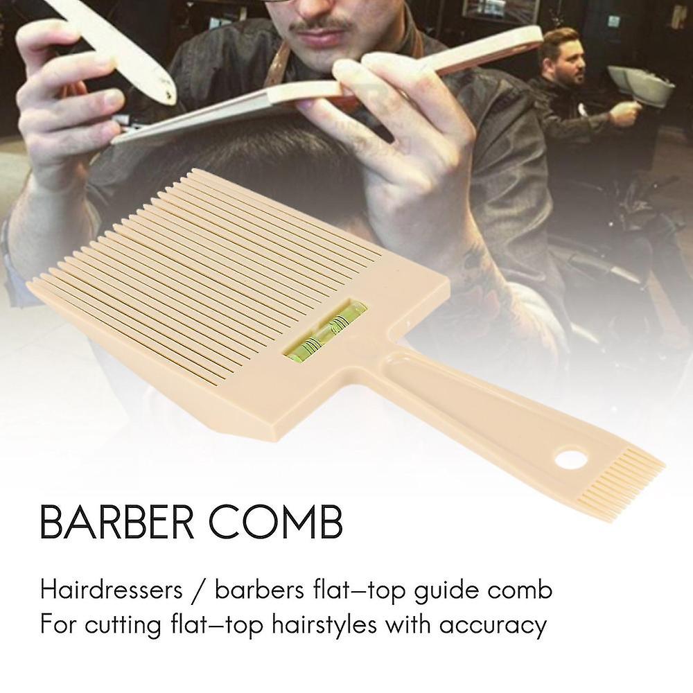 Flat Top Guide Comb With Liquid Bubble Level Flattop Hair Flattopper ...