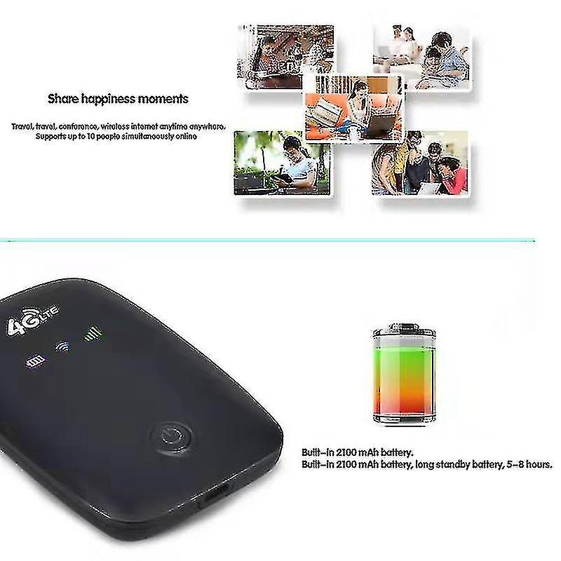 Wireless Router 150m 4g Portable Wireless Router 2.4/5g Dual-band Wifi ...