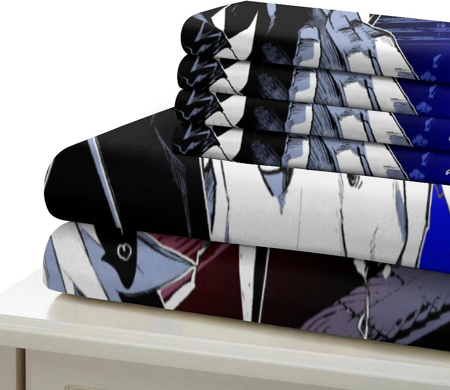 Anime Satoru Gojo Bedding Set 3D Jujutsu Kaisen Duvet Cover Set, Soft ...