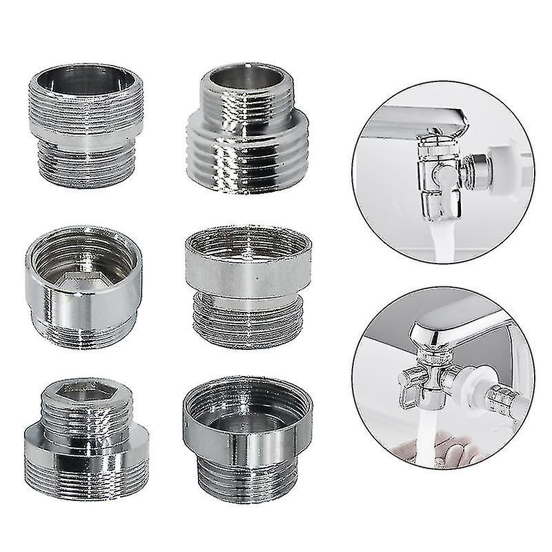 Water Faucet Coupler 1/2 To M16 M18 M20 M22 M24 M28 Thread Connector ...