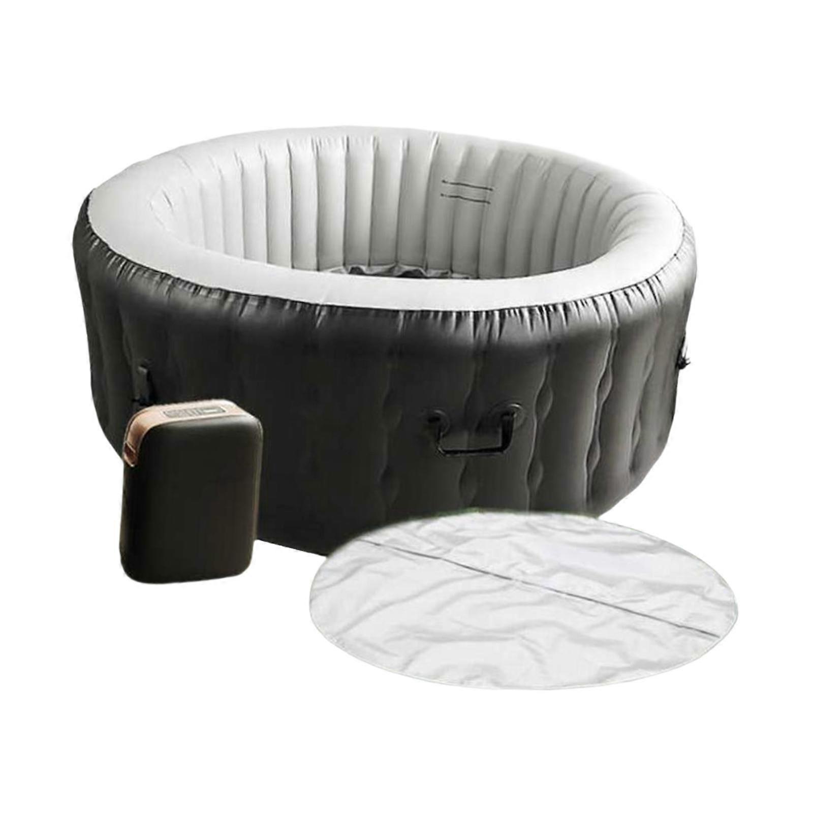Inflatable Hot Tub 2 to 4 Person Portable Inflatable SPA Outdoor Hot ...