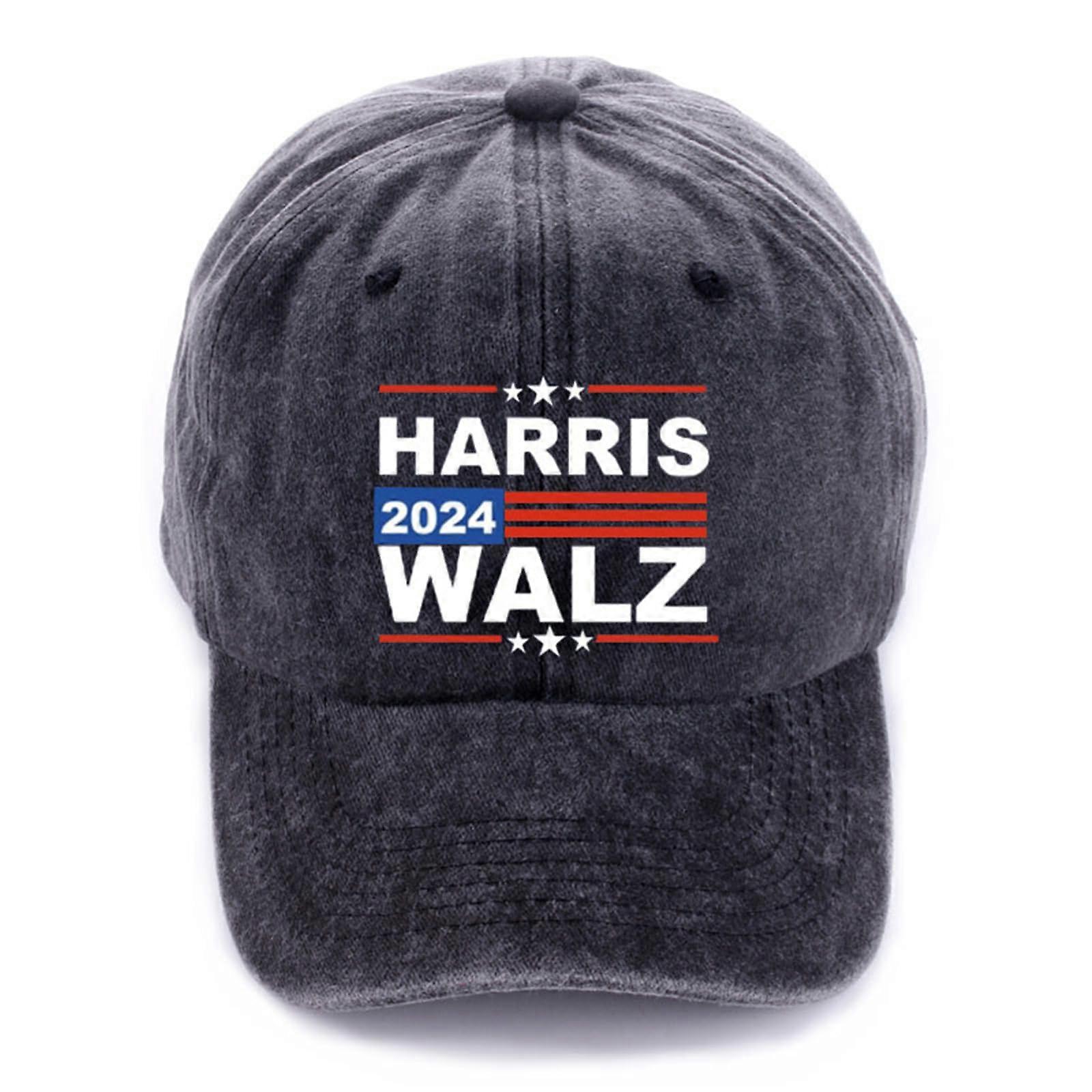 Harris Walz 2024 Embroidered Hat Adjustable Hat Kamala Harris Campaign ...