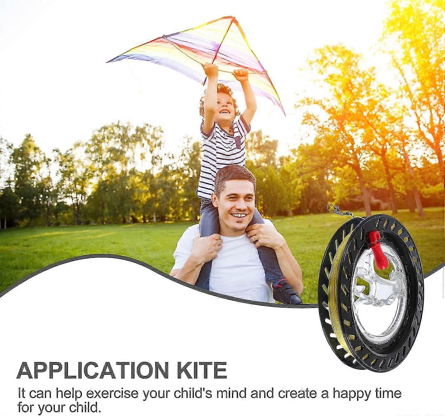 Kite Line Reel Winder, 7. 8 Inch Winding Reel Grip Wheel with 1312ft ...