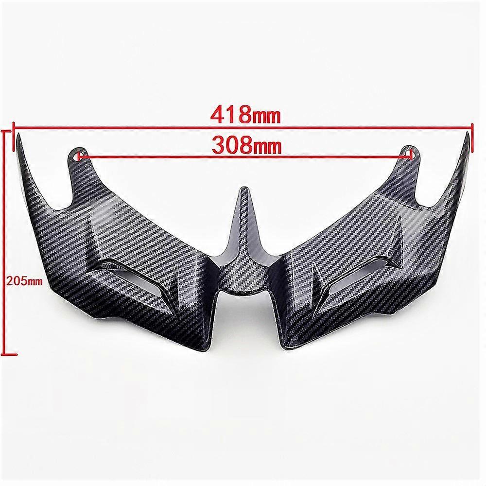 Motorcycle Front Aerodynamic Winglets Windshield Fairing Wing for YZF ...