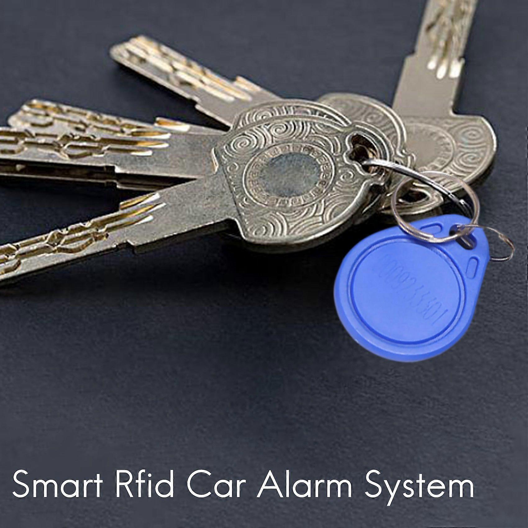 Smart RFID Car Alarm System Push Engine Start Stop Button Lock Ignition ...