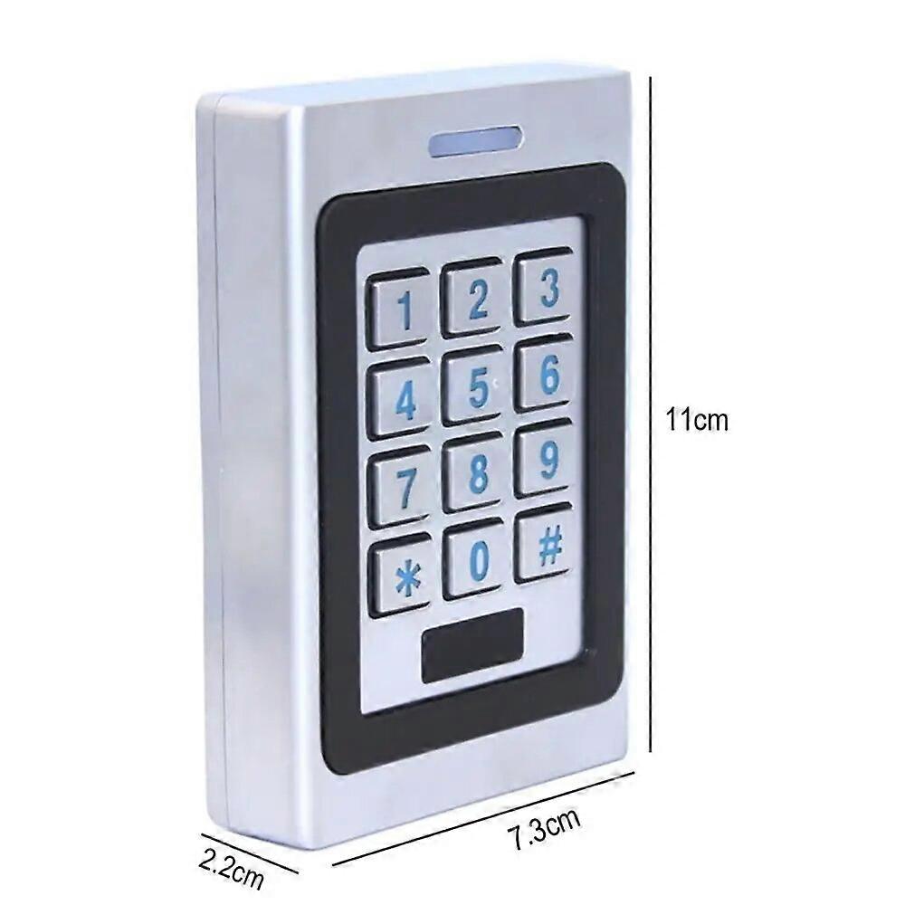 Standalone 2000 User RFID Keypad Access Control System Door Lock 125KHz EM Card IP67 Waterproof ...