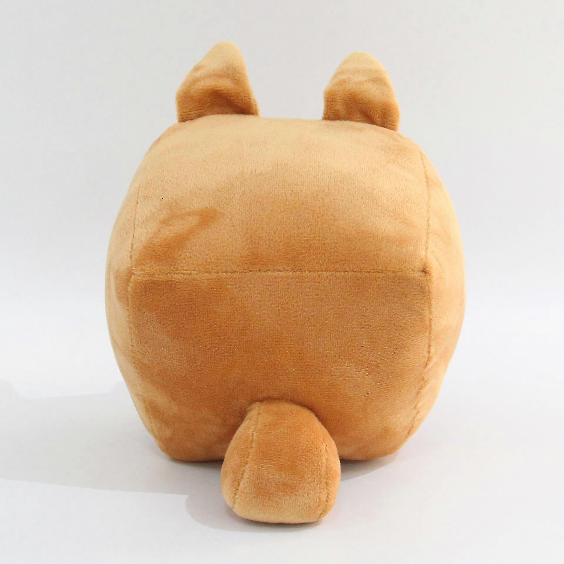 Big Games Cat Plush With Code Pet Simulator X Square Cat Plush Toybrown ...