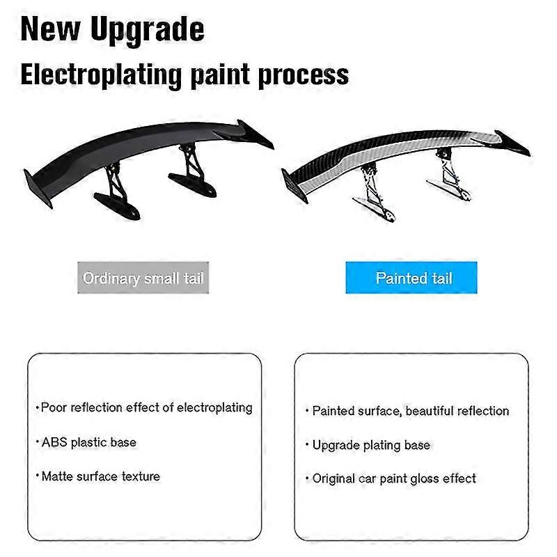 Fashion Universal Car Modified Rear Wing Carbon Fiber Painted Car Rear ...