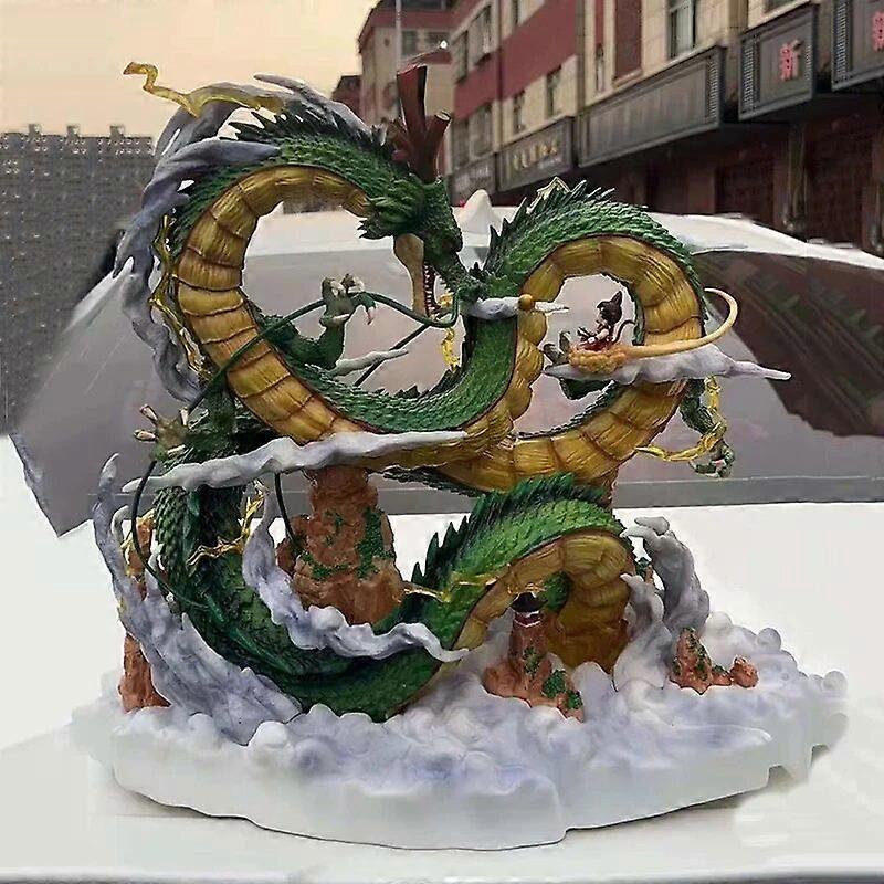 45cm Dragon Ball Z Figure Shenron Son Goku Wish Dragon Action Figure ...