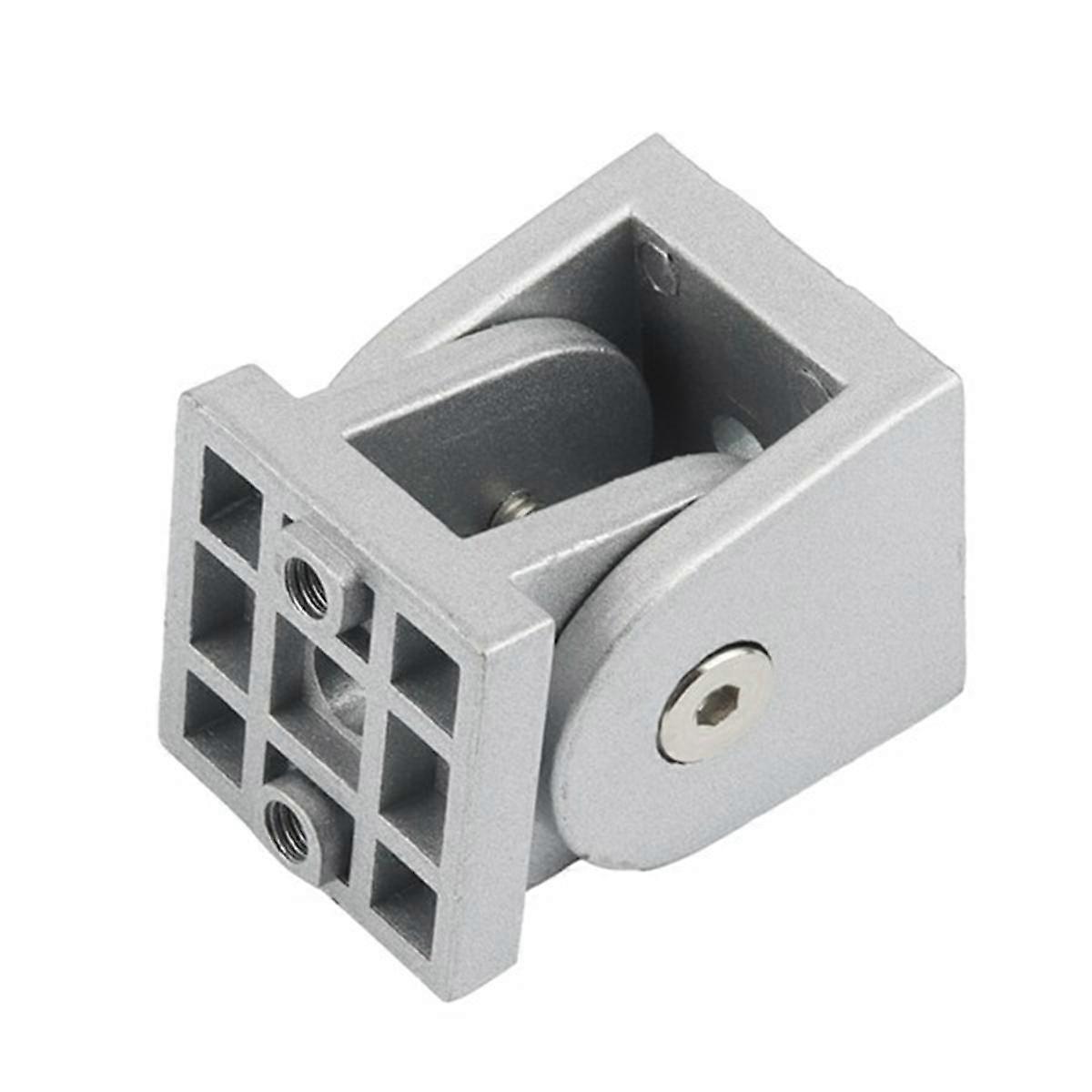4040 Flexible Hinge Pivot Joint Aluminum Fittings Right Angle Connector ...