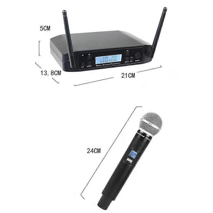 Microphone Wireless GLXD4 Professional System UHF Dynamic Mic 80M Party Stage Singing Speech ...