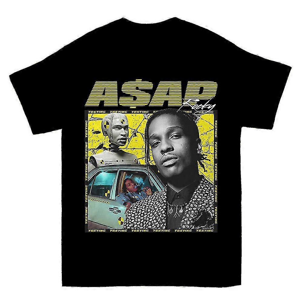 Vintage Asap Rocky Testing Huge T-shirt | Fruugo UK