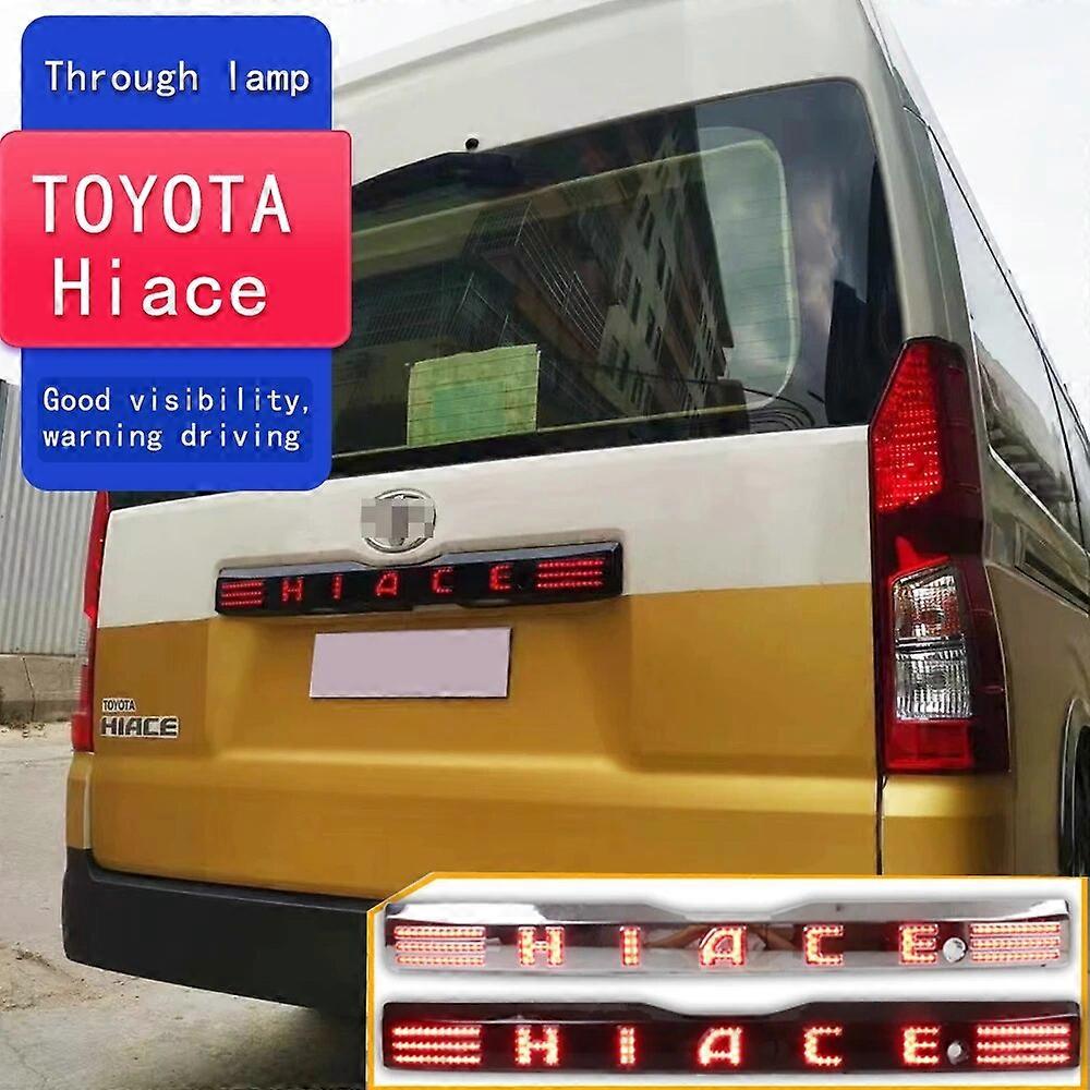 Car LED Bumper Lights For TOYOTA HIACE 2019 2020 2021 2022 Taillights ...