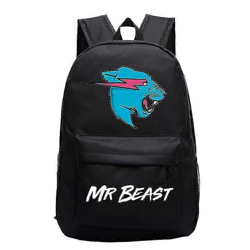Mr Beast Lightning Cat Backpack Sport Schoolbag Boy Girl Teen Travel ...
