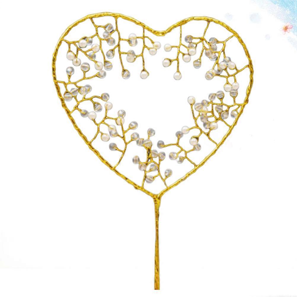 Heart Shaped Cake Toppers Theme Party Party Toppers Cake Decorations ...