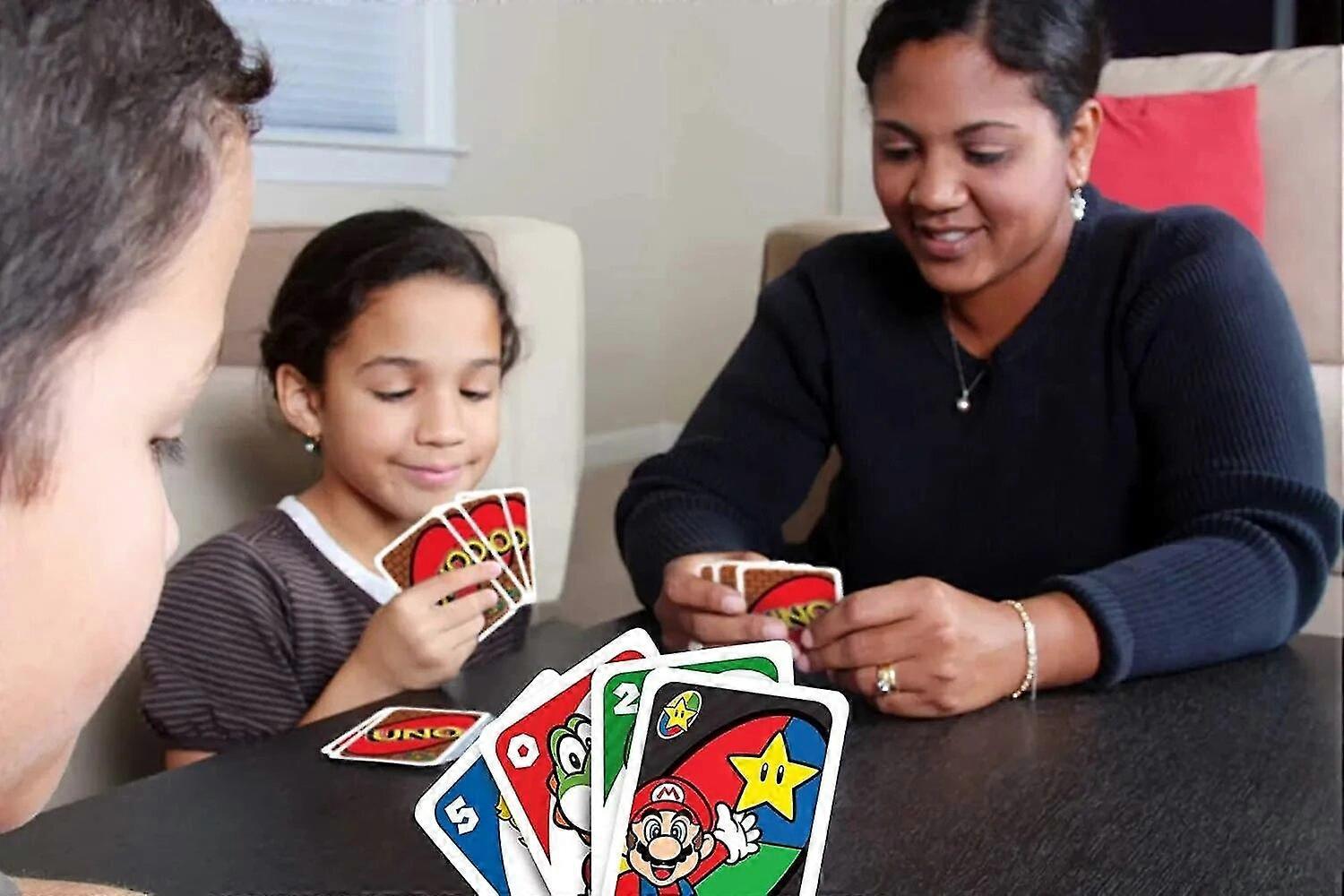 Uno Flip! Board Game Uno:skip Bo Cards Pokemon Pikachu Card Game ...