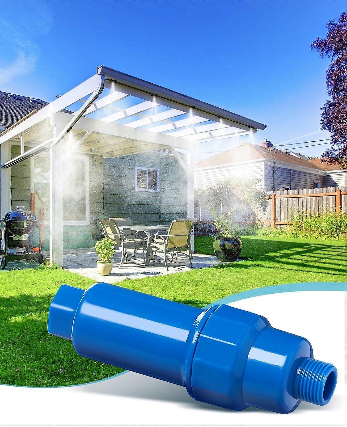 Misting System with Filter 59FT(18M)+10 Nozzle Plugs | Fruugo UK