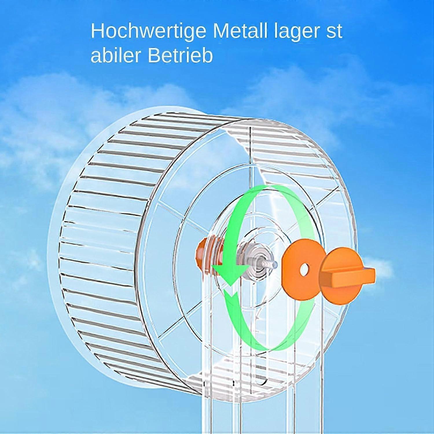 Rat Wheel - 12 cm Quiet Hamster Wheel for Small Animals, Chinchilla and ...