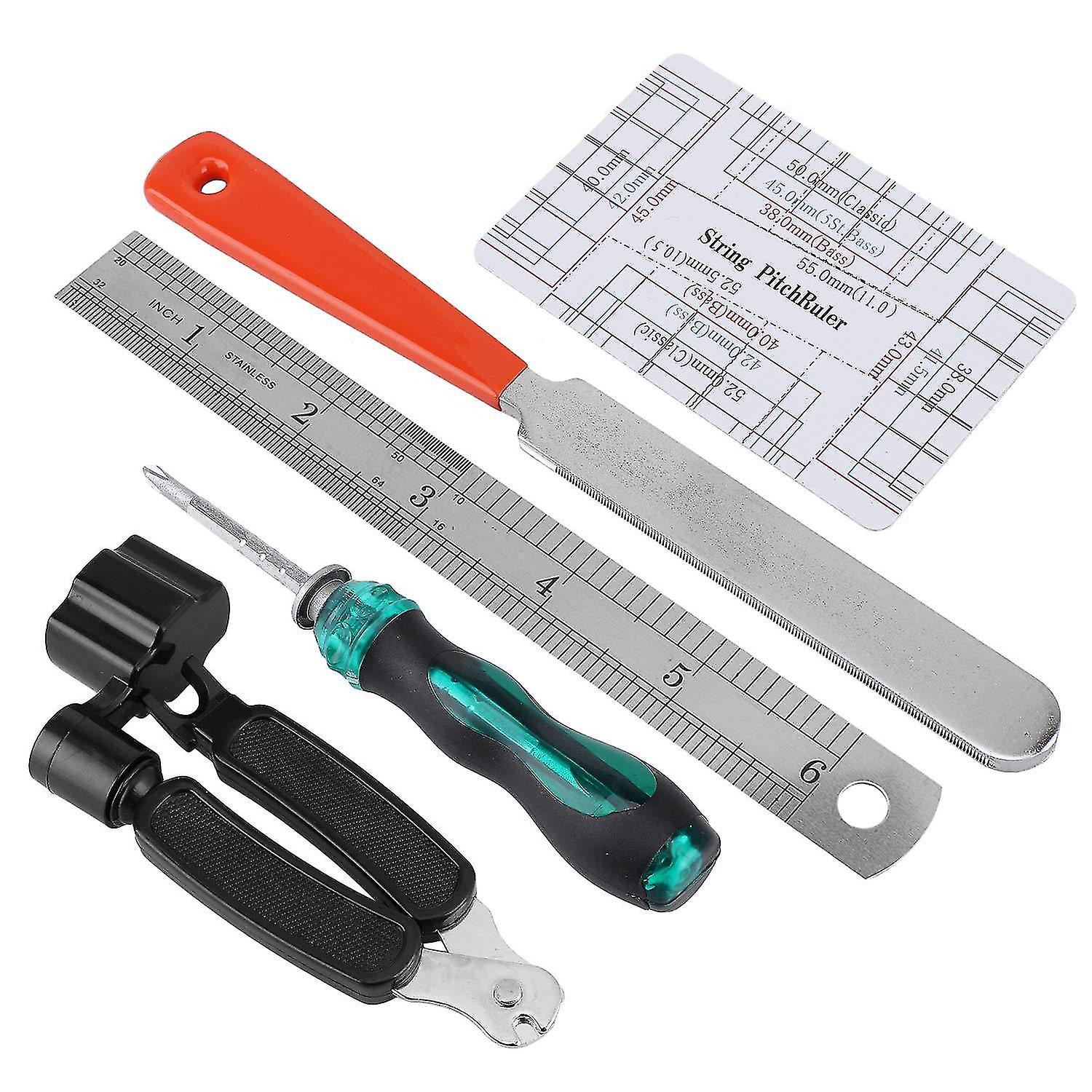 Guitar Repair Maintenance Tool Kit, Complete Kit For Musicians Guitar ...