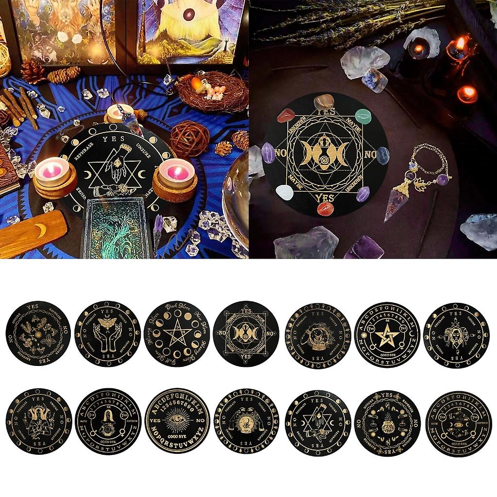 Wood Pendulum Board Dowsing Divination Pendulum Witchcraft Altar ...