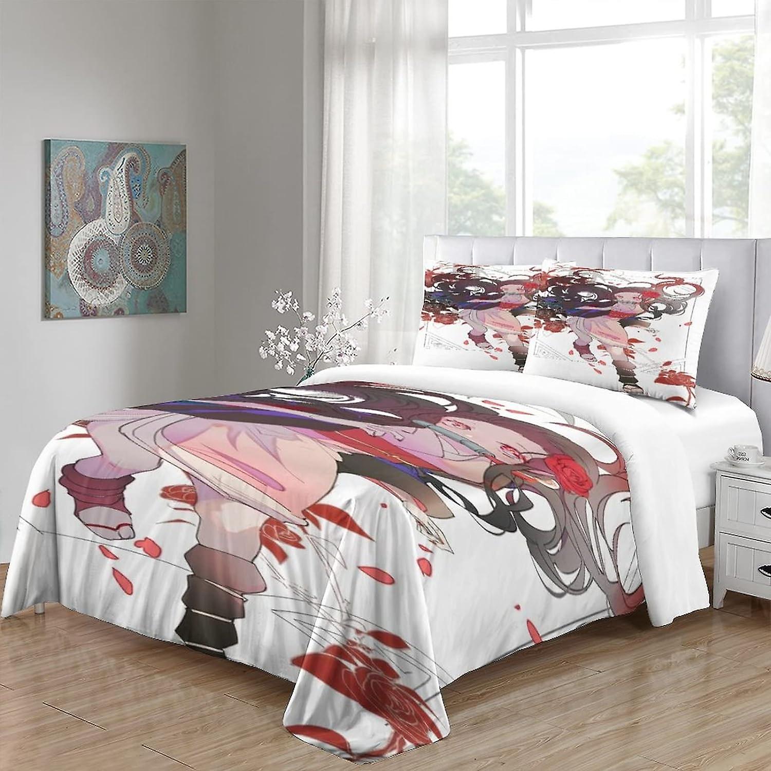 Ghost Slayer 3D Print Duvet Cover Bedding Sets Quilt Bed Covers with ...
