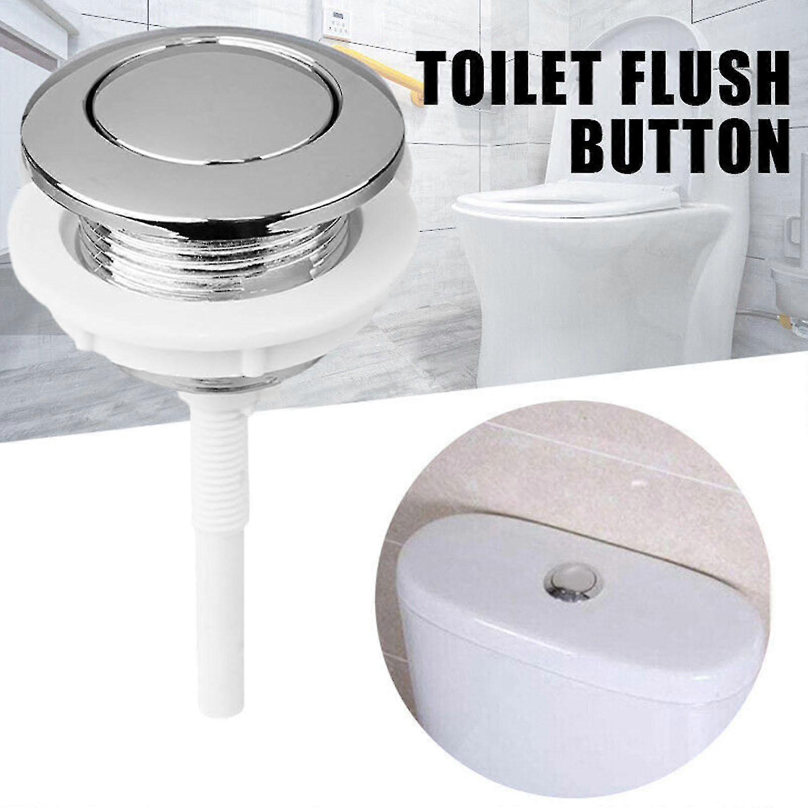 Single Flush Toilet Water Tank Button for Bathroom Toilet | Fruugo UK