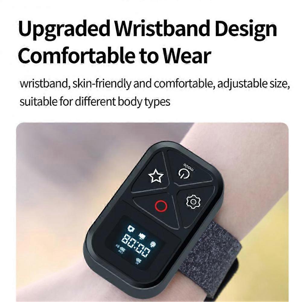 Remote Control for Hero 10 9 8 Max with Stick Mount and Wrist Bluetooth ...