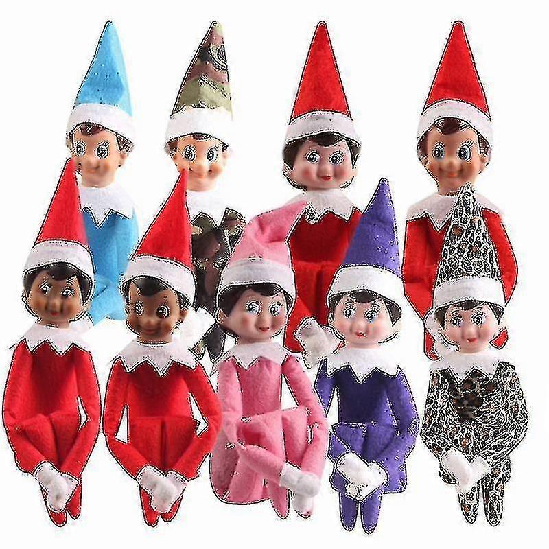 The Elf Doll Christmas Decor Kids Gift Suprise Plush Toy Holiday ...