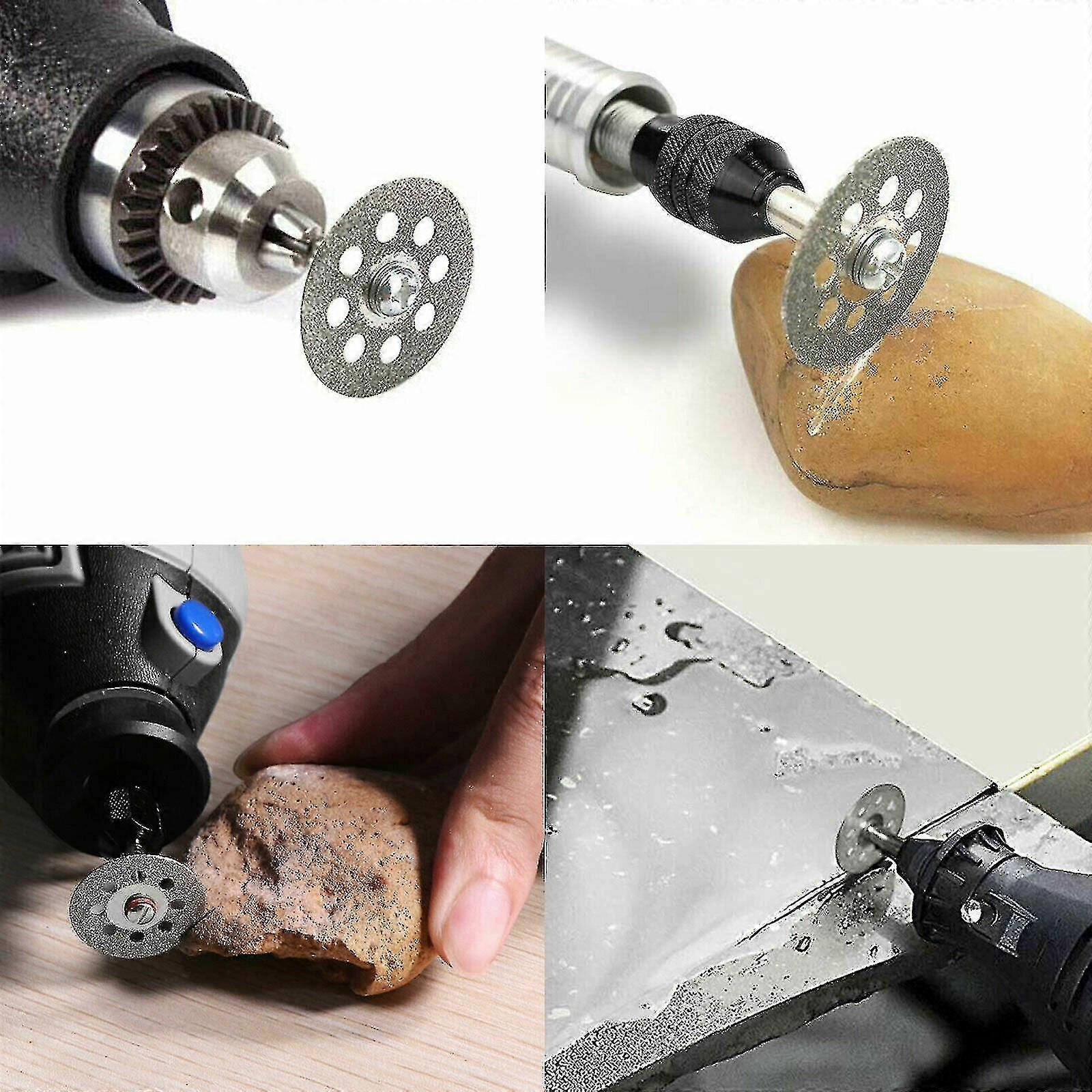 50x Diamond Cut Wheel For Dremel Rotary Tool Die Grinder Metal Cut Off ...