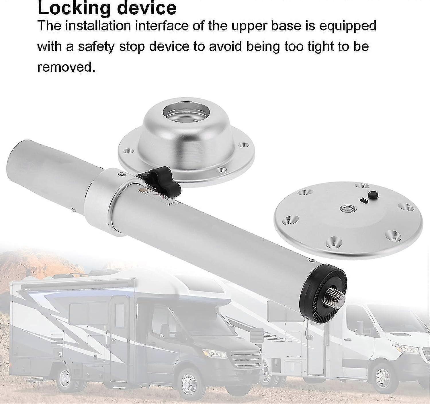 Rv Table Base Mount,rv Table Leg Adjustable Pedestal Marine Caravan ...