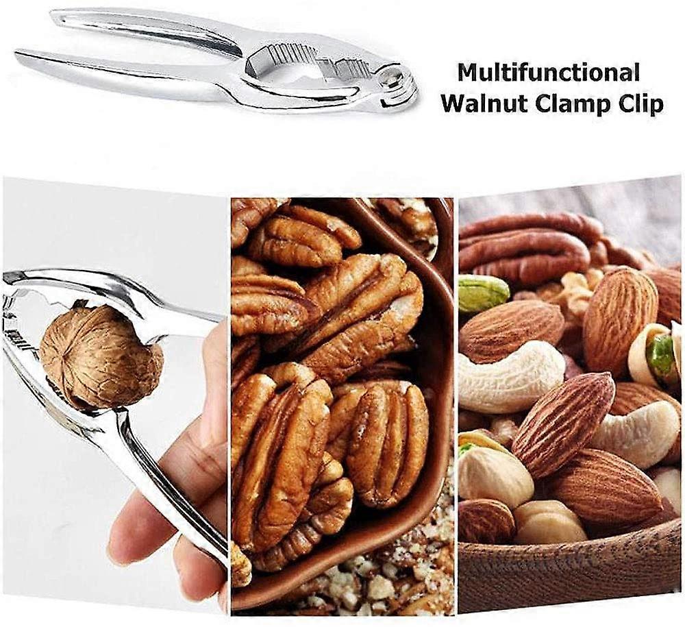 Nutcrackers 2 Pcs Walnut Cracker-Metal-15cm for Nut Cracker Sheller ...