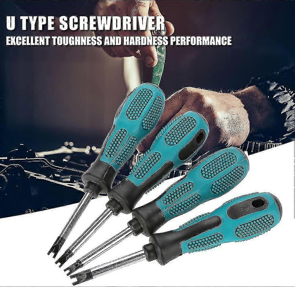 4pcs U Type Precision Triangle Head Screwdriver Set Multifunctional ...