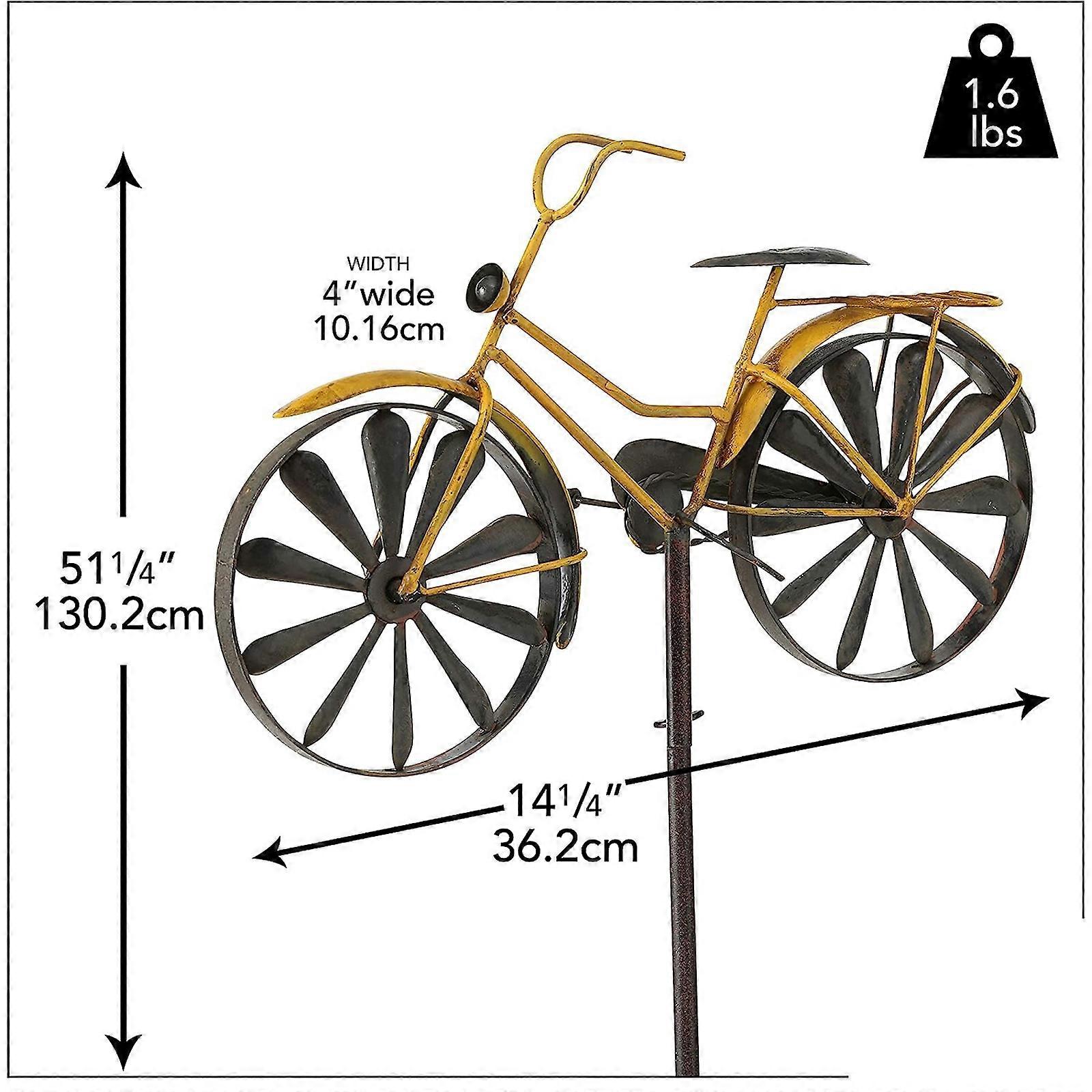 Vintage Bicycle Metal Wind Spinner,Metal Wind Spinners Outdoor,Garden ...