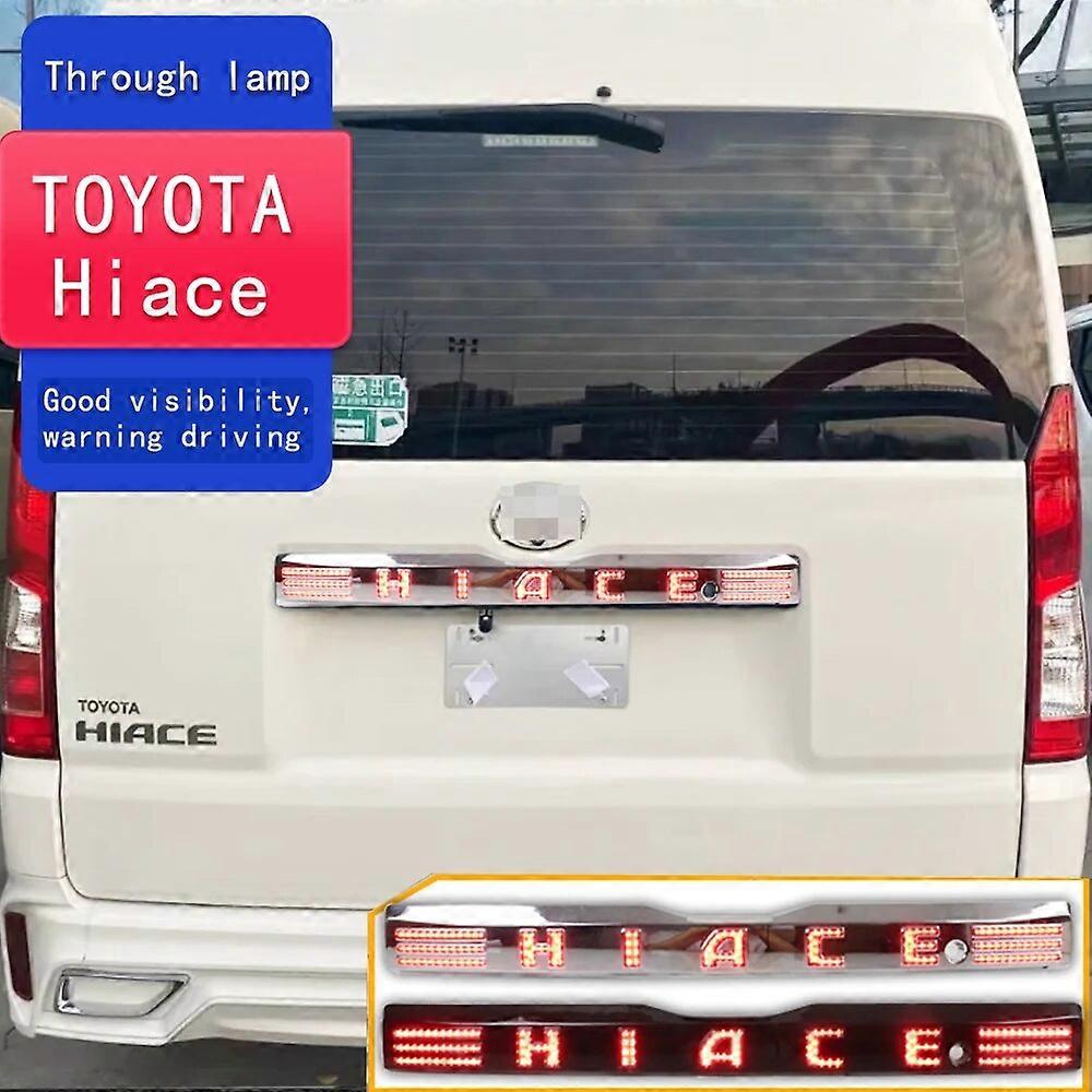 Car LED Bumper Lights For TOYOTA HIACE 2019 2020 2021 2022 Taillights ...