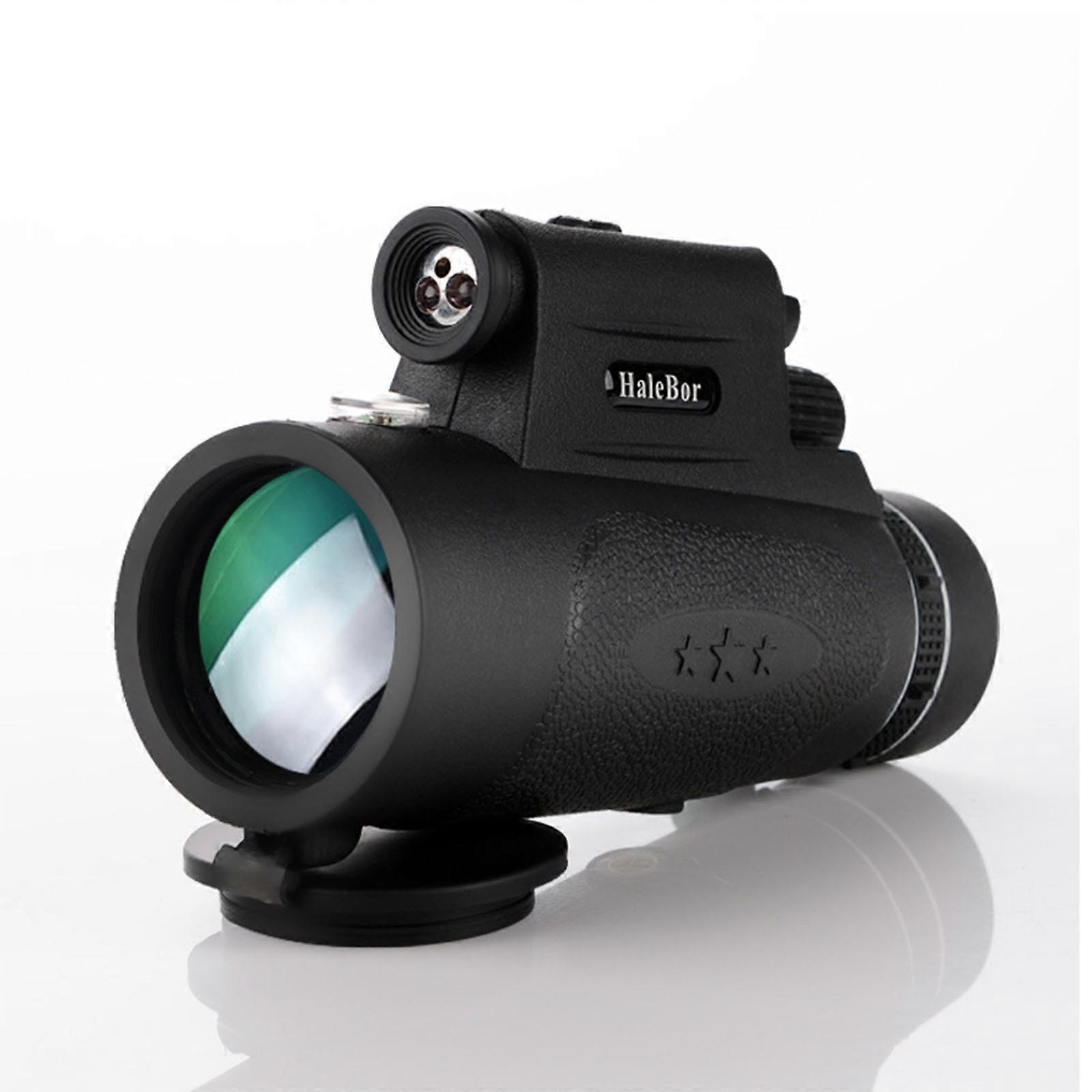 100x90 Monocular Telescope with Universal Phone Holder and Tripod Stand ...