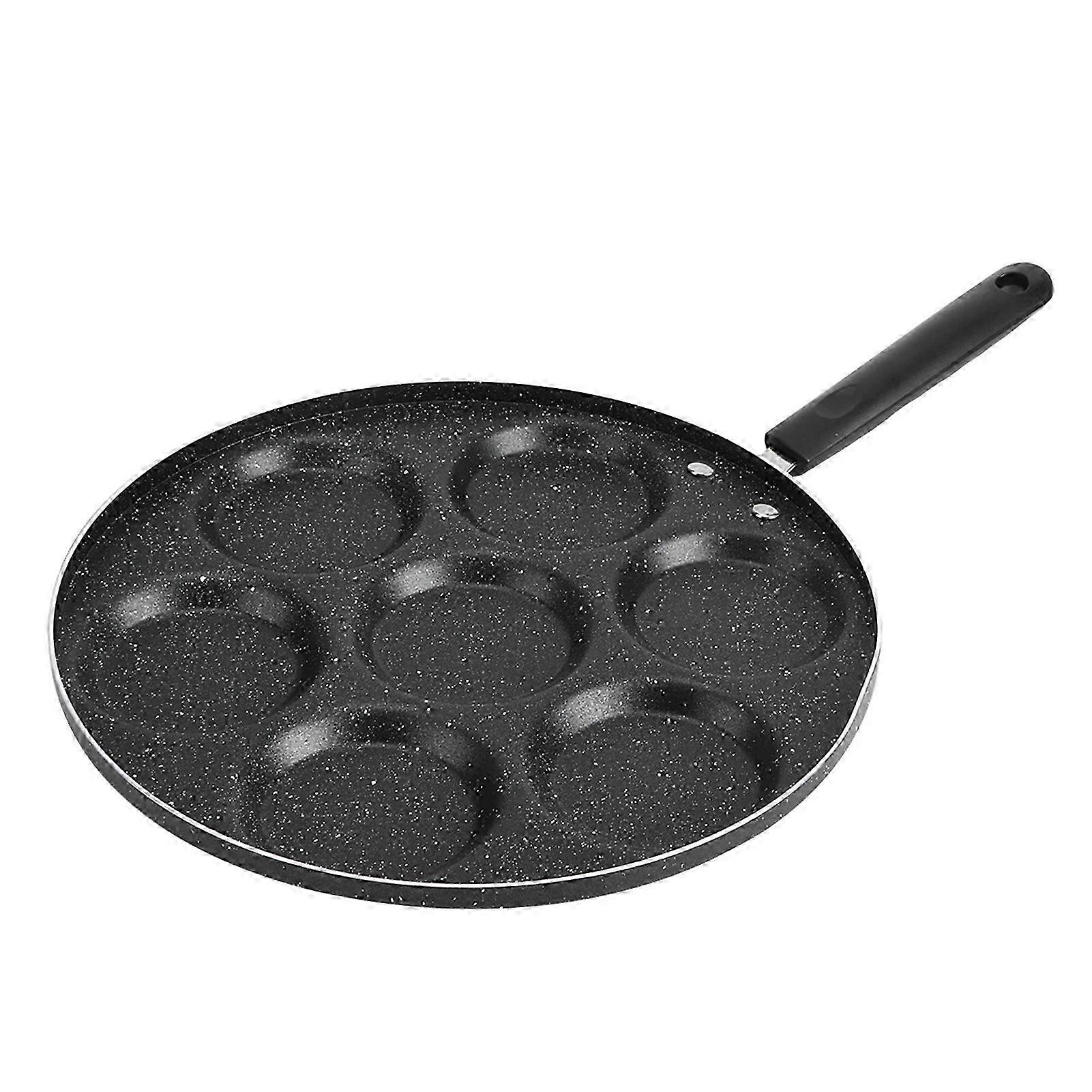 7 Holes Frying Pan Non Stick Fried Eggs Cooking Pan Burger Mold ...